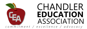 CEA logo and web header – Chandler Education Association